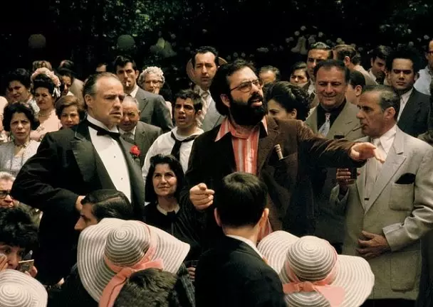 20 Gorau Ffotograffau The Godfather Tu ôl i'r Llenni - Y Sinemaholic 10666_3