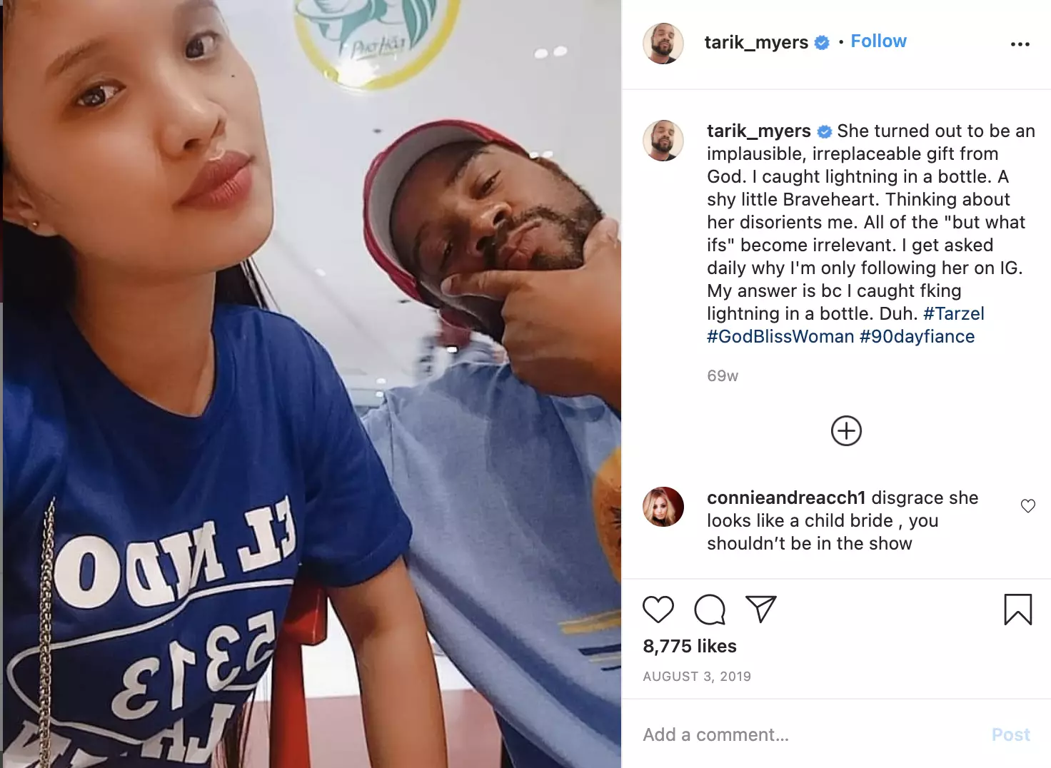 Kodi Tarik ndi Hazel Akadali Pamodzi? 90 Day Fiance Update 15023_2