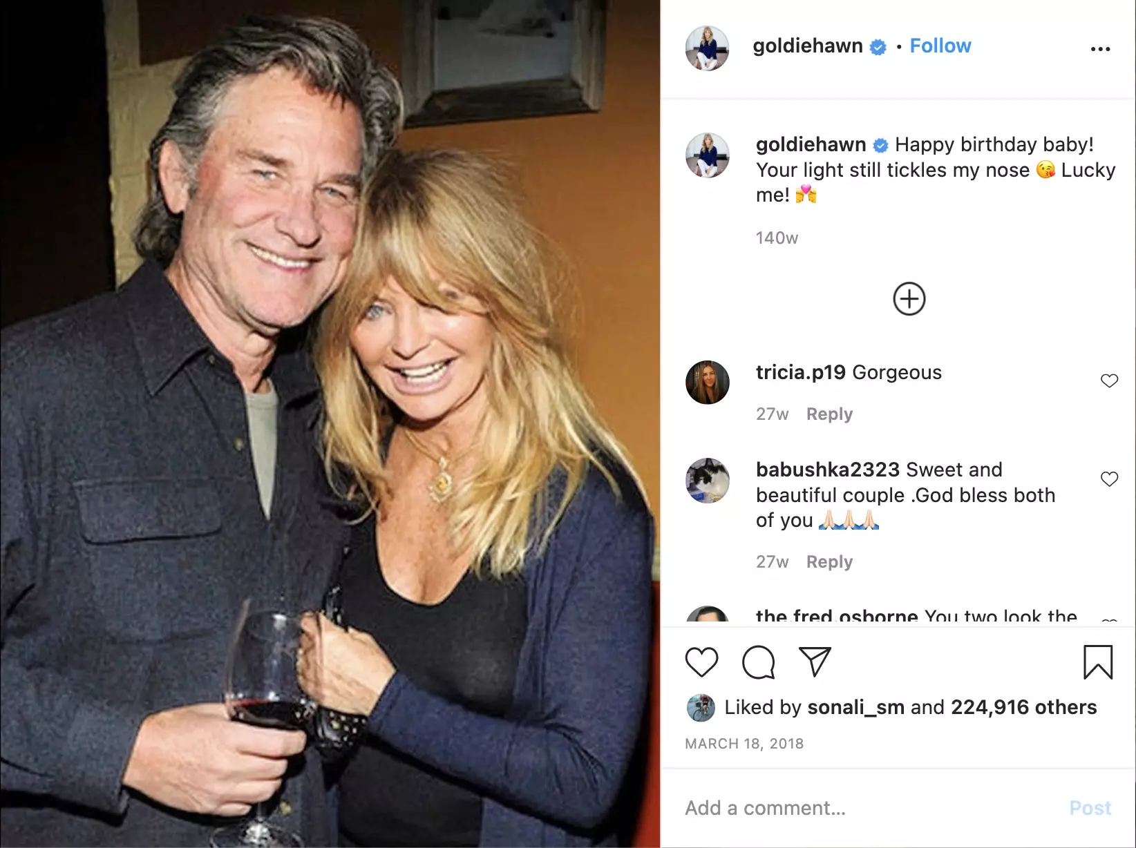 Goldie Hawn və Kurt Russell hələ də birlikdədirlər/evlidirlər? Necə Tanışdılar? 32255_3